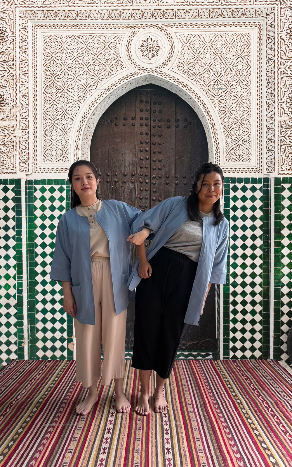 DEKAP Cardigan / Sky Blue — Wondermilk™